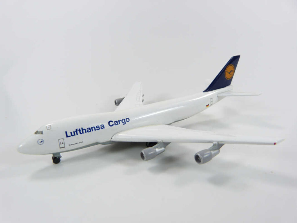 Boeing 747-200F Lufthansa Cargo Modell Edition Herpa 516006 1:500 - MW-Moba