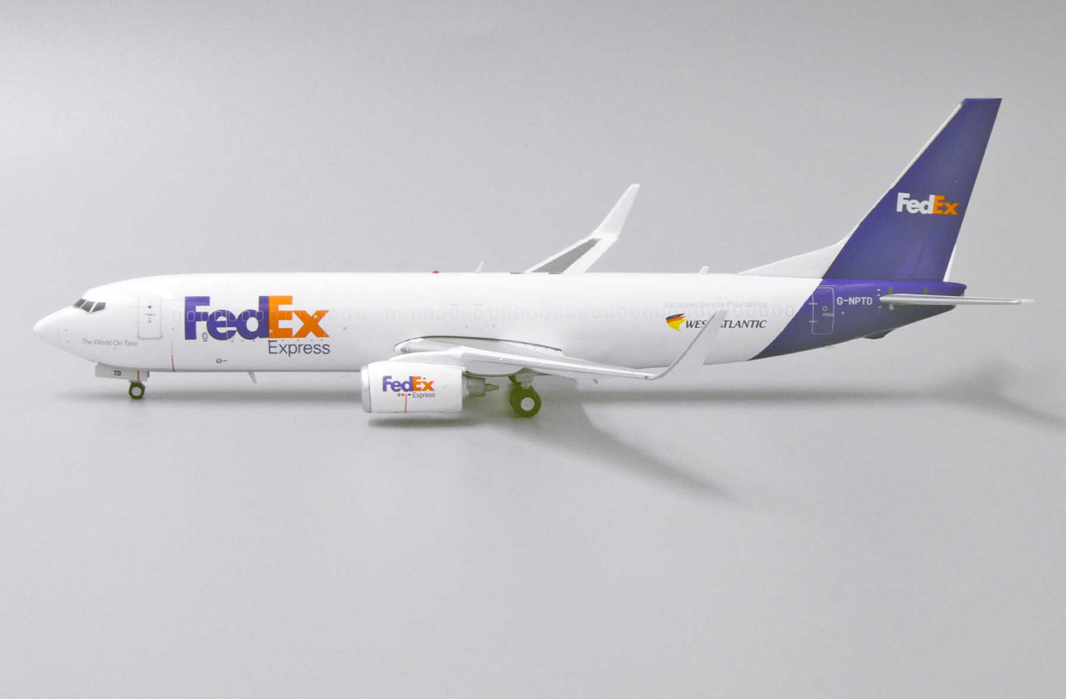 Boeing 737-800(SF) FedEx Federal Express G-NPTD JC Wings XX2271 1:200 ...