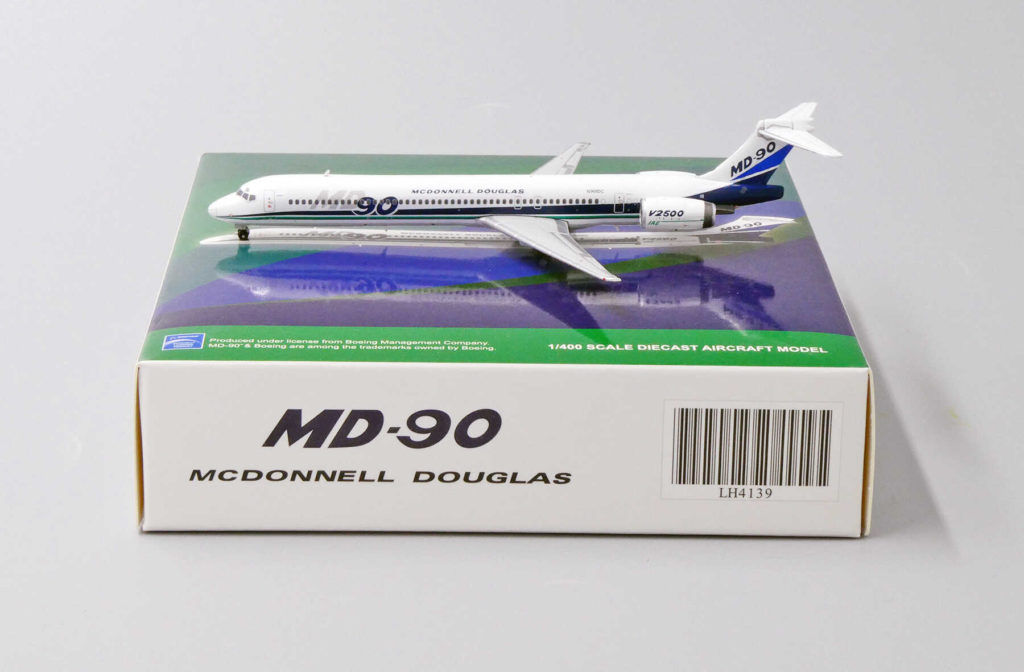 McDonnell Douglas MD-90 House Colors N901DC JC Wings LH4139 1:400 - MW-Moba