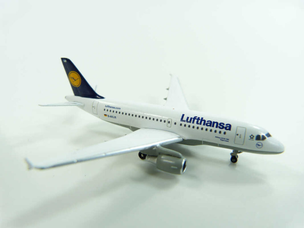 Airbus A319-100 Lufthansa "Tegernsee" D-AILR Herpa 518031 1:500 - MW-Moba