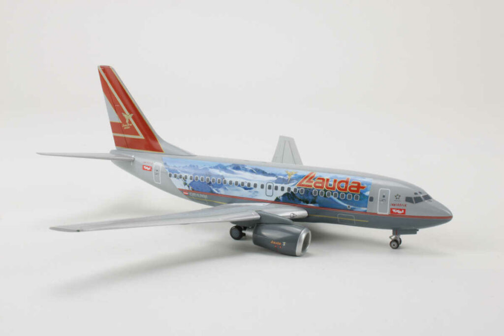 Boeing 737-600 Lauda Air "Tirol" OE-LNM Herpa 551281 1:200 - MW-Moba