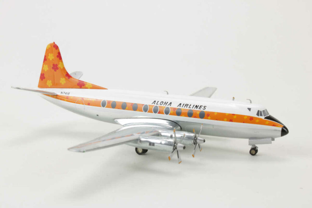 Vickers Viscount 700 Aloha Airlines N7416 Herpa 555753 1:200 - MW-Moba