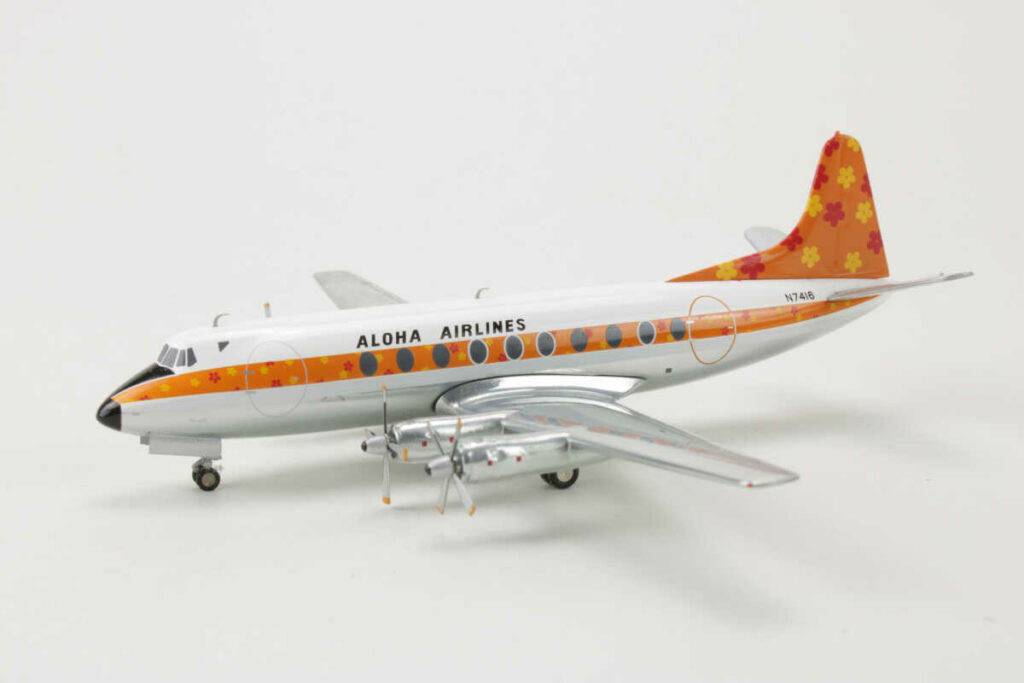 Vickers Viscount 700 Aloha Airlines N7416 Herpa 555753 1:200 - MW-Moba