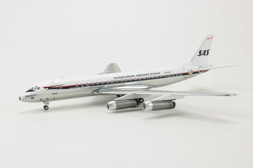 Douglas DC-8 SAS Scandinavian OY-KTA Aeroclassics200 1:200 - MW-Moba