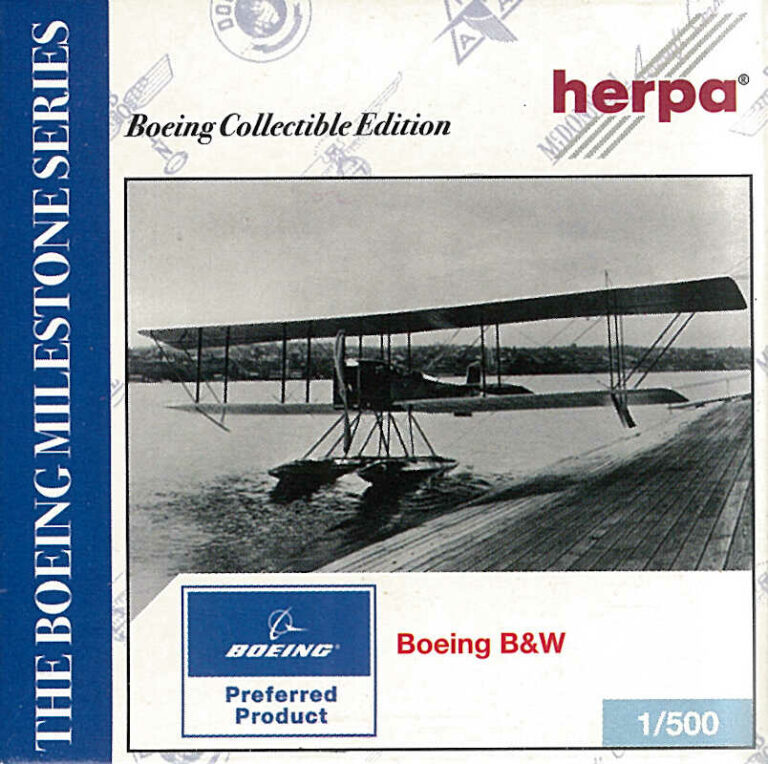 Boeing B&W Boeing Milestone Series Herpa 510783 1:500 - MW-Moba