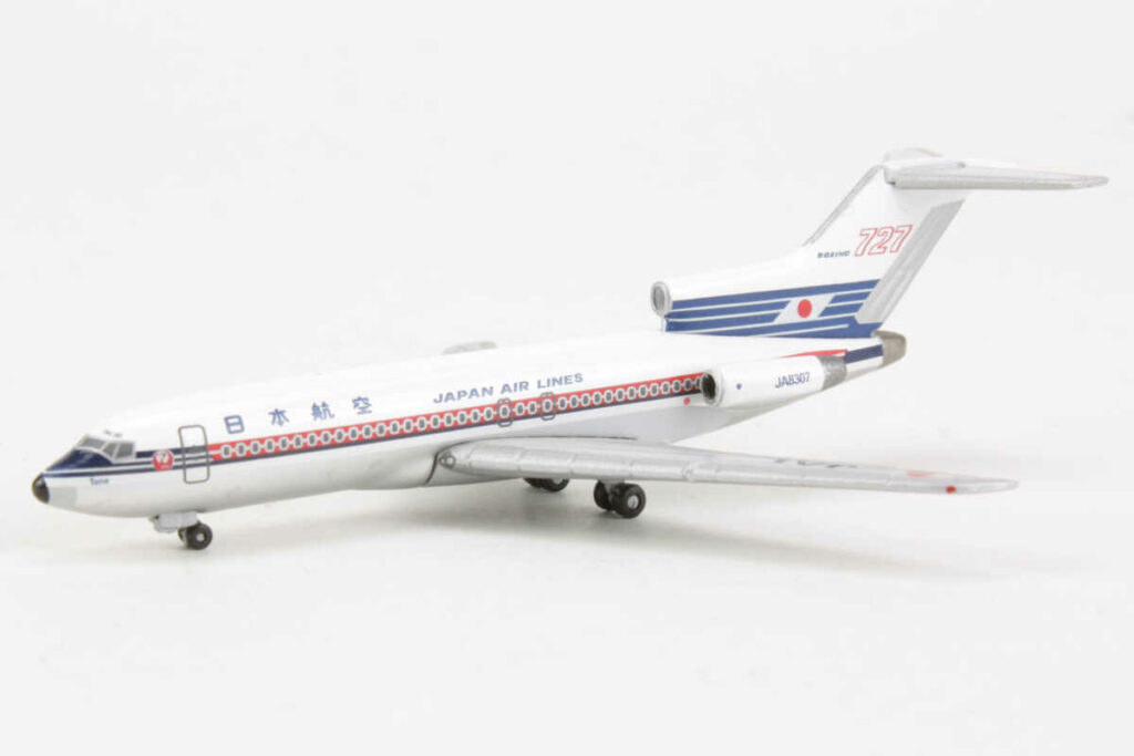 Boeing 727-100 JAL Japan Airlines "JAL 50th Anniversary" JA8307 ...