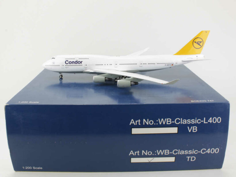 Boeing 747-400 Condor D-ABTD Inflight200 WB-CLASSIC-C400 1:200 - MW-Moba