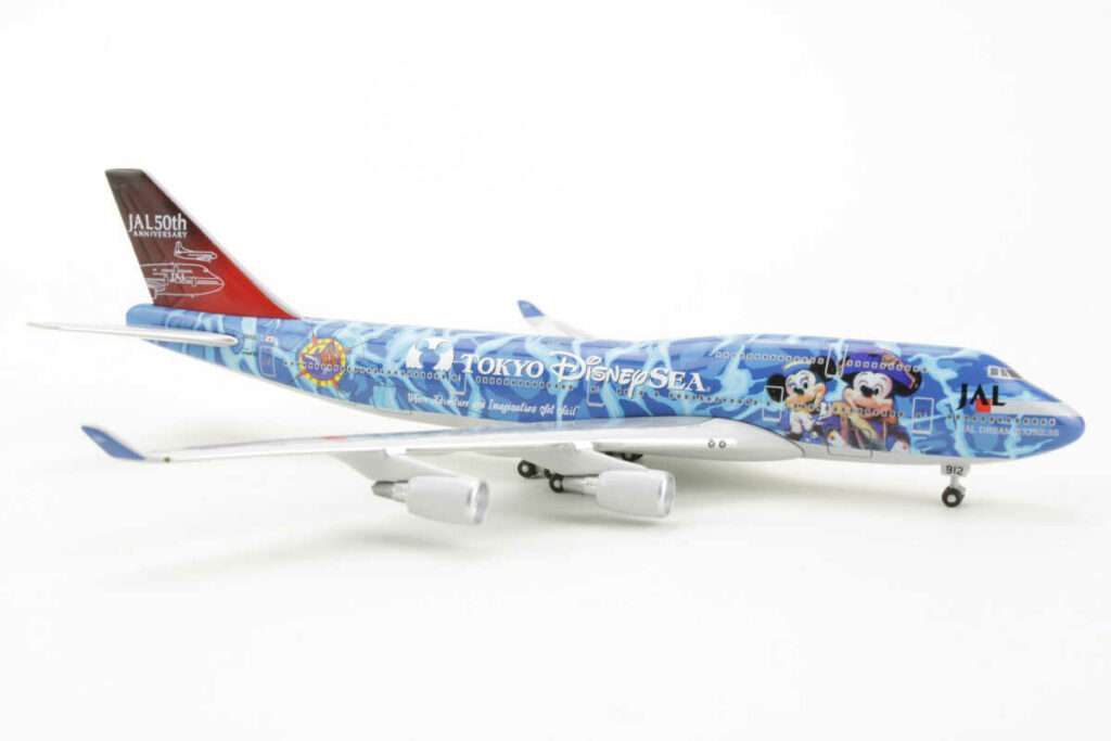 Boeing 747-400 JAL Japan Airlines "JAL Dream Express #4 - Disney Sea ...