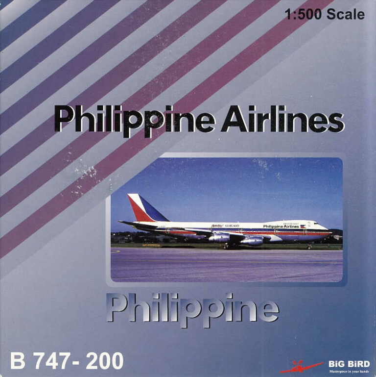 Boeing 747-200 Philippine Airlines "Mabuhay Chicago" N741PR Big Bird 1: ...