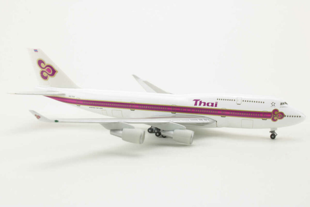 Boeing 747-400 Thai Airways HS-TGX NG Herpa 500616 1:500 - MW-Moba