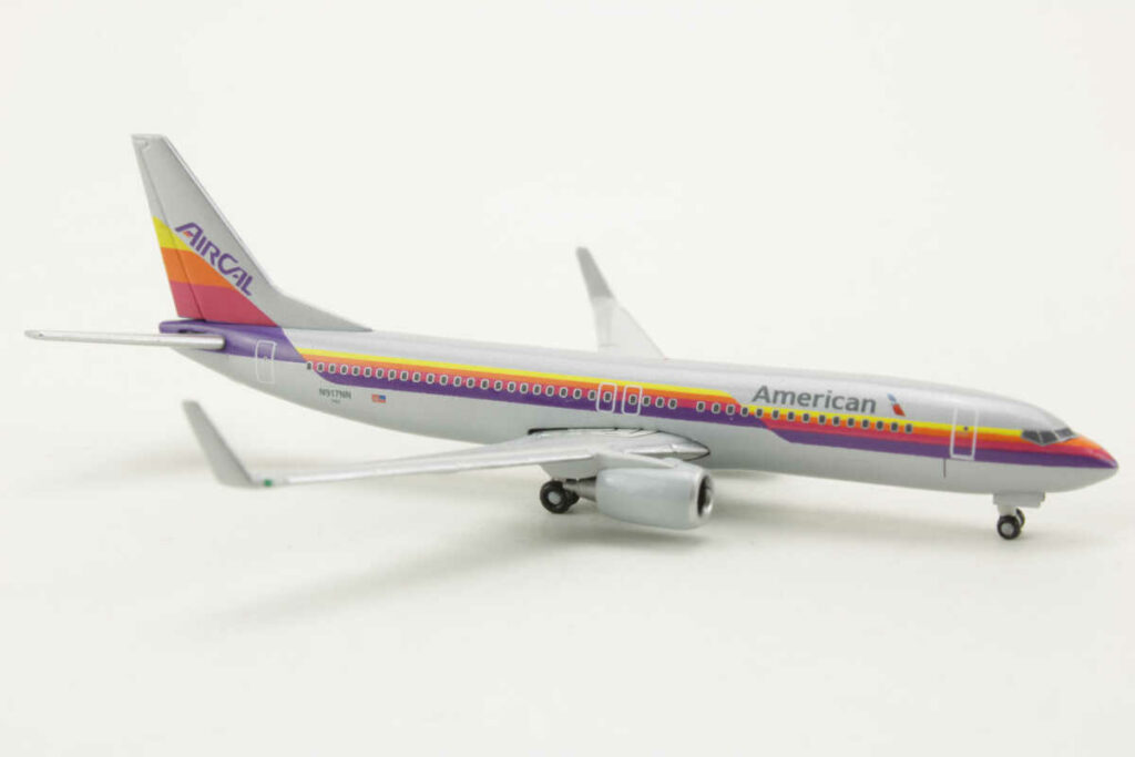 Boeing 737-800 American Airlines "Air Cal Heritage Livery" N917NN Herpa ...