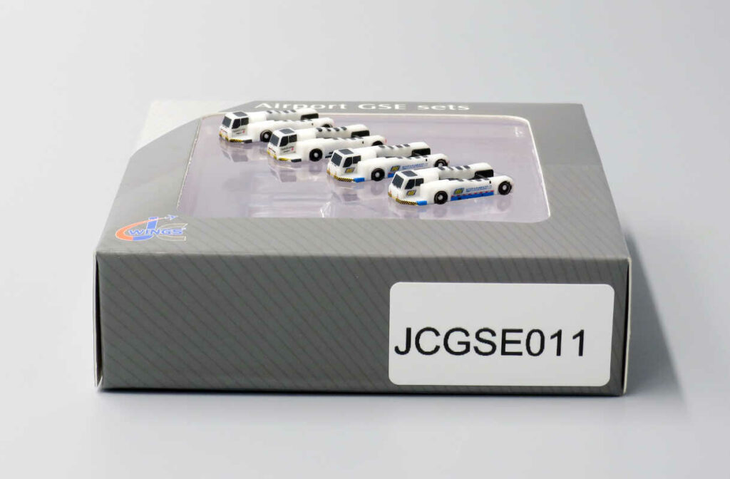 Push back tug 4in1 Set 2x Swissport, 2x BGS JC Wings JCGSE011 1:400 ...