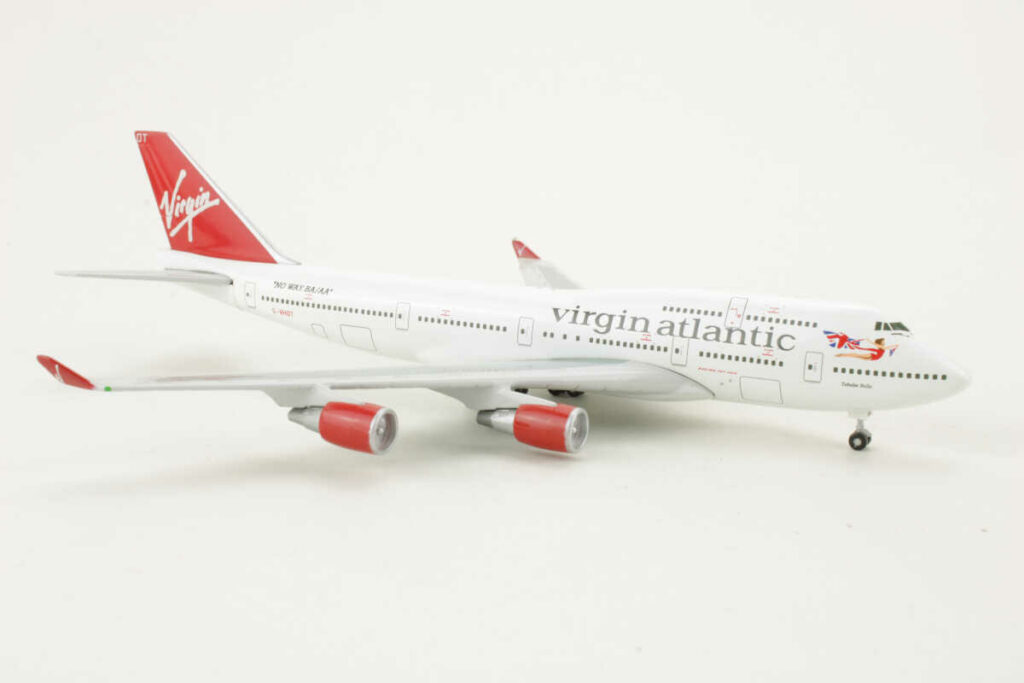 Boeing 747-4Q8 Virgin Atlantic G-VHOT Gemini Jets GJVIR002 1:400 - MW-Moba