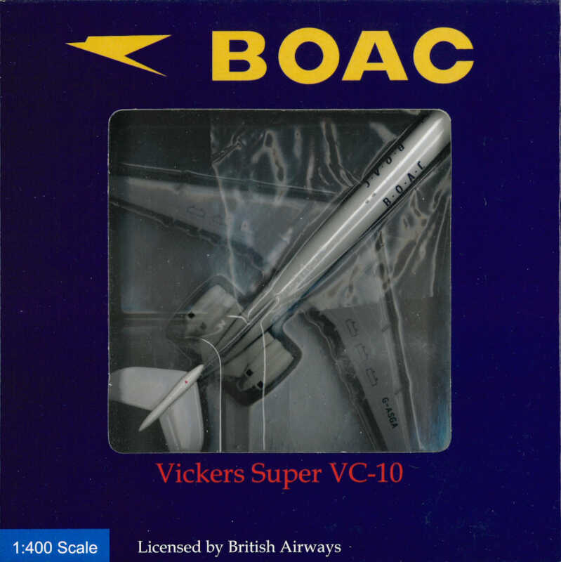 Vickers Super VC10 BOAC G-ASGA Aeroclassics 1:400 - MW-Moba